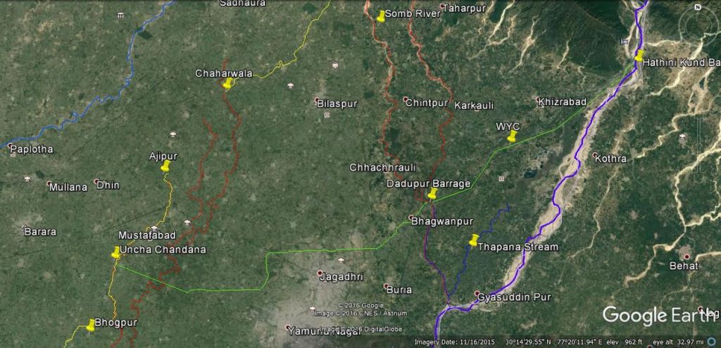 Haryana Rivers Profile: (Part-I – Indus Basin) – SANDRP