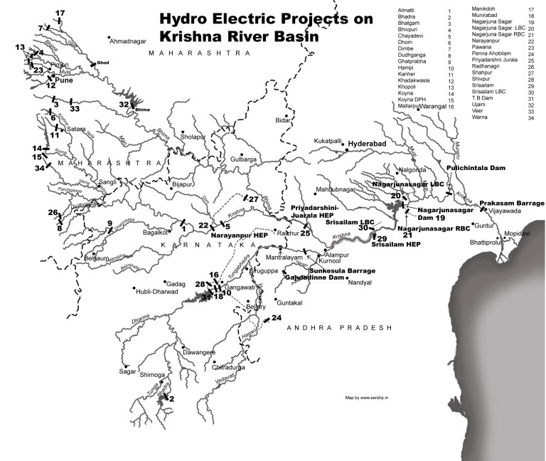 Krishna River Basin – SANDRP