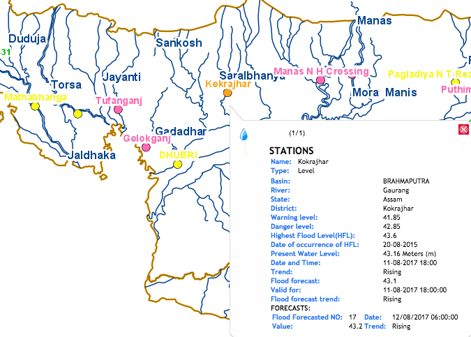 Brahmaputra basin faces unprecedented flood wave in Aug 2017 – SANDRP