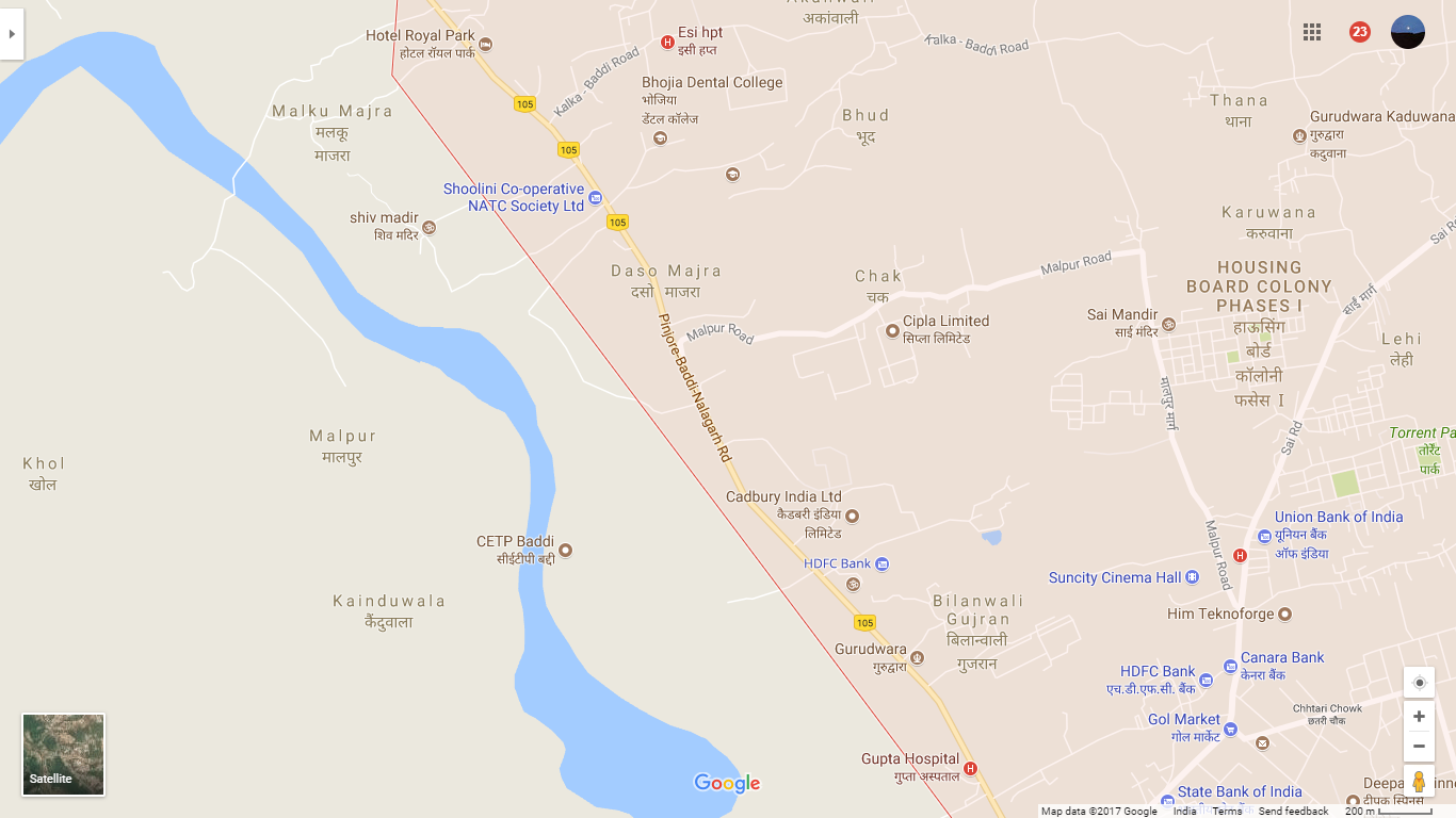 Failing CETP In Himachal’s Pharma Hub, Poisons River Sirsa & Villagers ...