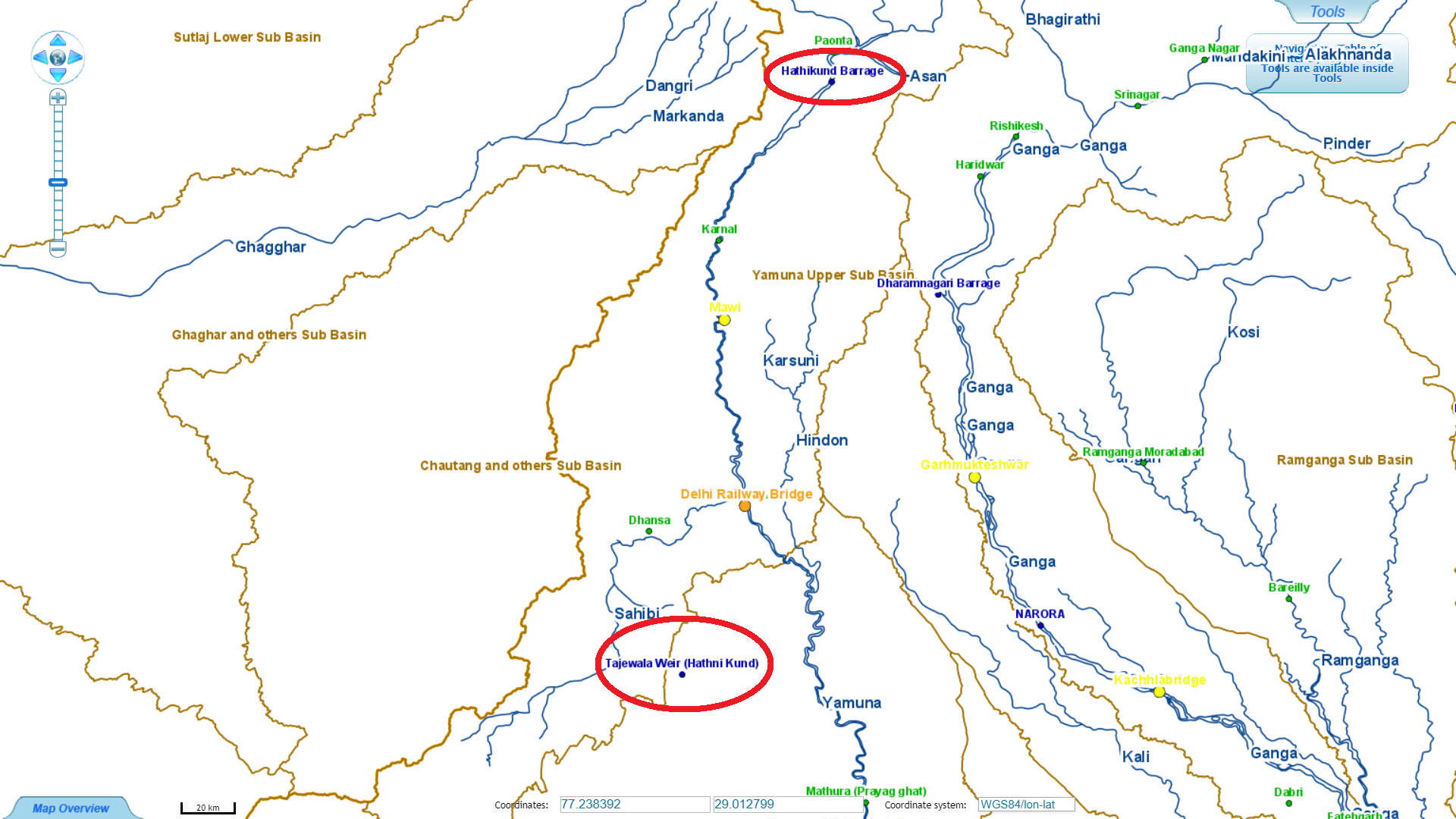 Overview of CWC Flood Forecasting Sites 2018: North India – SANDRP
