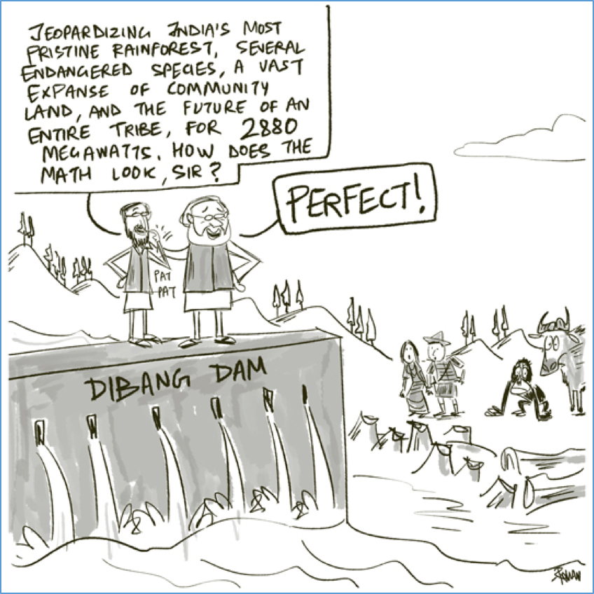 Dams, Rivers & People 2020 through the eyes of the Cartoons – SANDRP
