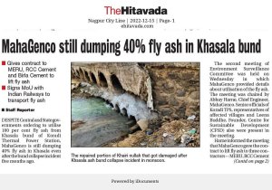 2022 Fly ash dam breaches in India – SANDRP