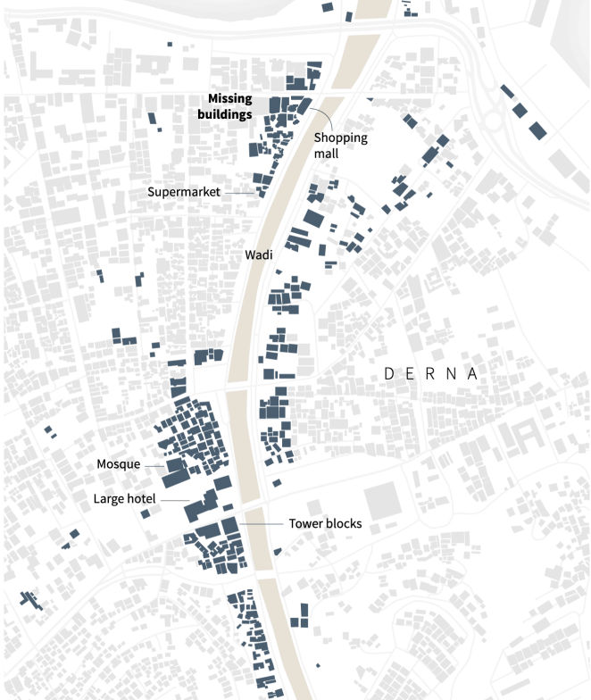 Floods worsened by Dams collapse lead to deaths of thousands in Libya ...