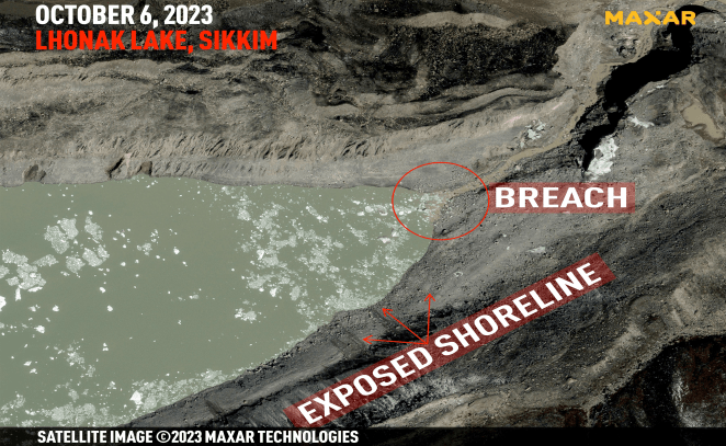 Glacial Lake FLood destroys Teesta-3 Dam in Sikkim, brings wide-spread ...