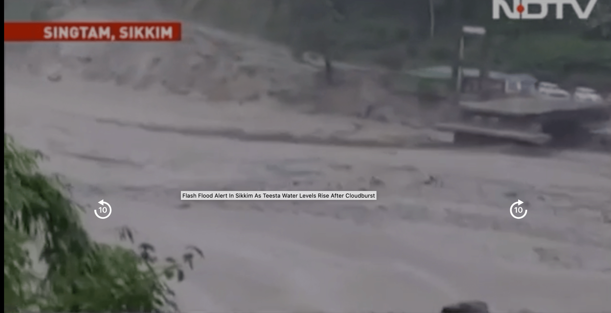 Glacial Lake FLood destroys Teesta-3 Dam in Sikkim, brings wide-spread ...