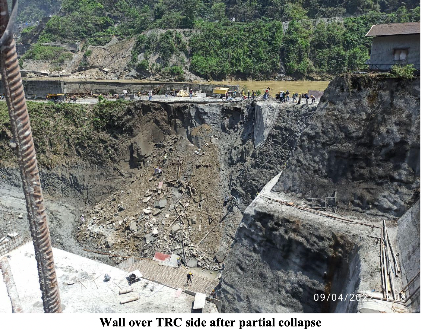 Massive Landslide AGAIN damages Lower Subansiri Hydro Project in Oct ...