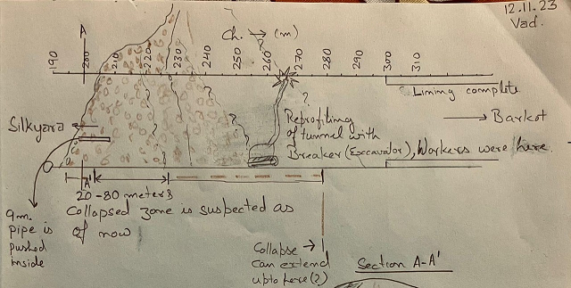 Nov 2023 Uttarakhand Barkot-Silkyara Tunnel Disaster: Where is rescue ...