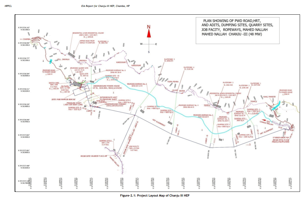 May 2024: Chanju III HEP in Chamba-HP: Rockfall Incident Kills 1 ...