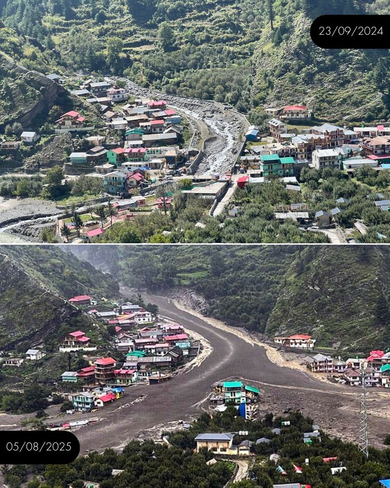 Dharali Disaster in Uttarakhand: Amplified by Human Causes – SANDRP