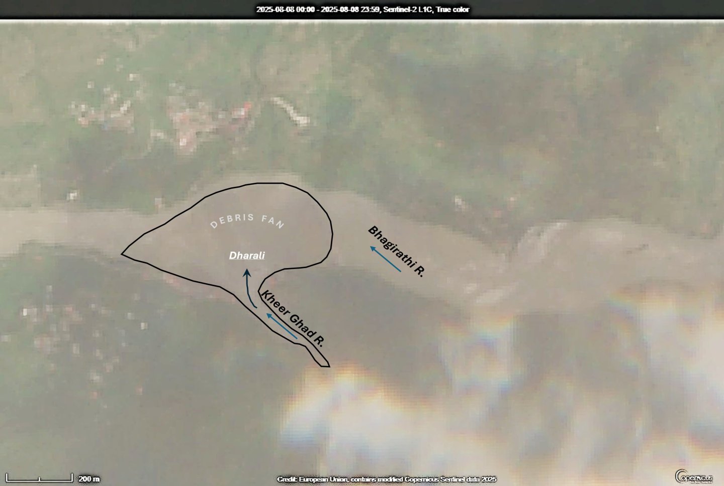 Dharali Disaster in Uttarakhand: Amplified by Human Causes – SANDRP