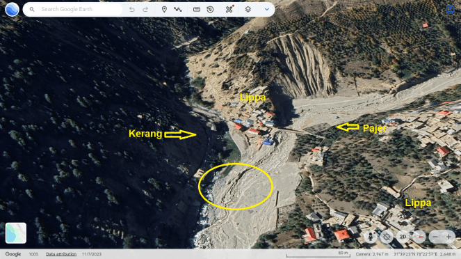 Lippa Villagers Blame Kashang HEP for Artificial Lake in Sutlej Basin ...